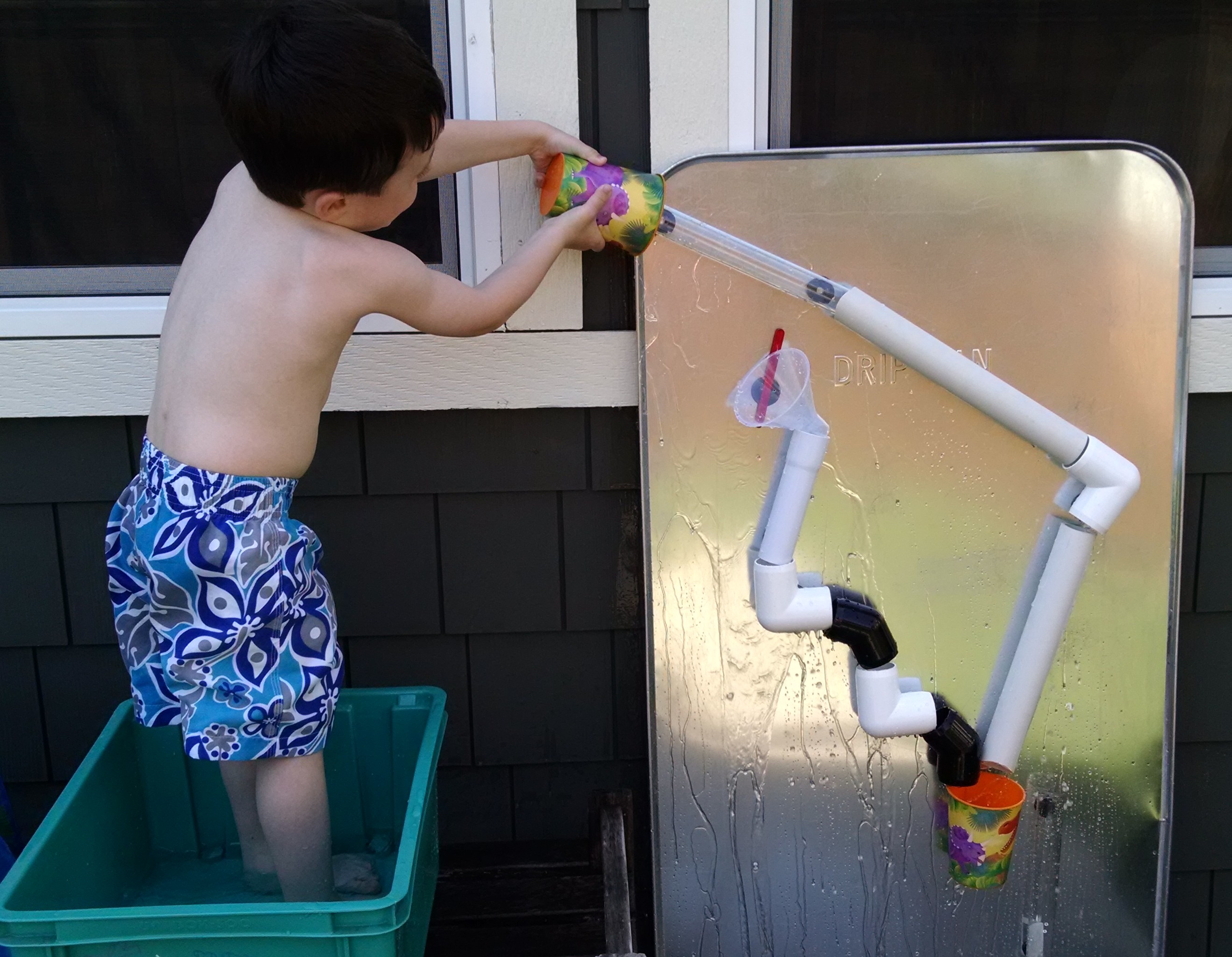 DIY Water Wall | More Good Days with Kids